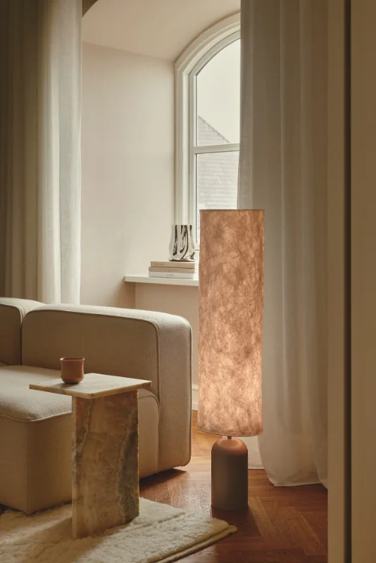 Design For The People Talli podna lampa smeđa
