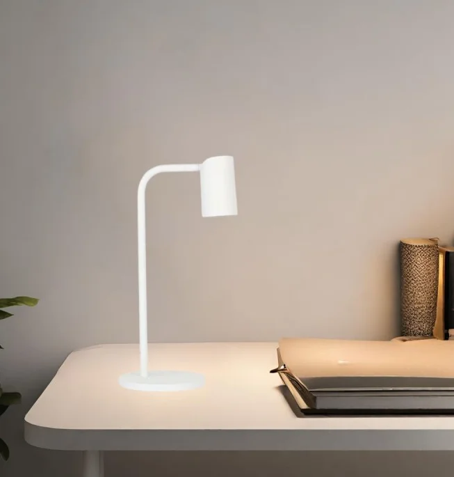 Mantra Sal Stona lampa bela 1xGU10 10W 36.5cm