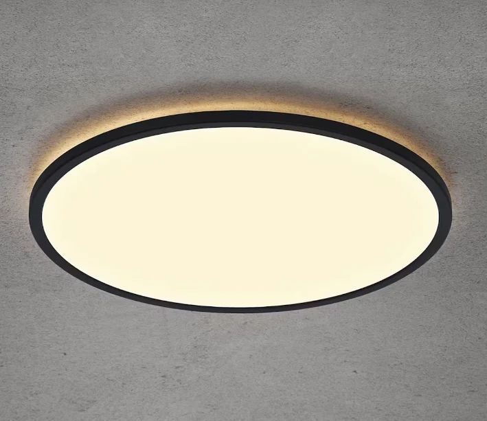 Nordlux Oja 42 IP54 3000/4000K Switch plafonska lampa crna