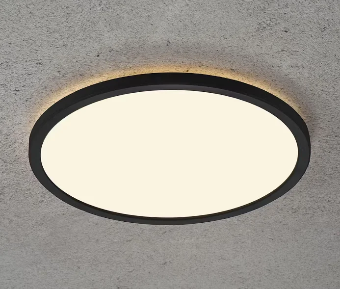 Nordlux Oja 29 IP54 3000/4000K Switch plafonska lampa crna