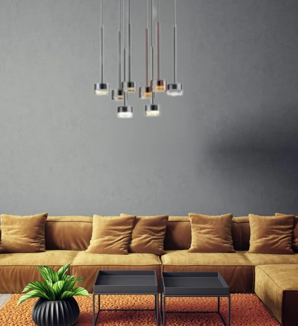 Mantra Tonic Visilica raznobojna 8xGX53 12W prečnik 50cm