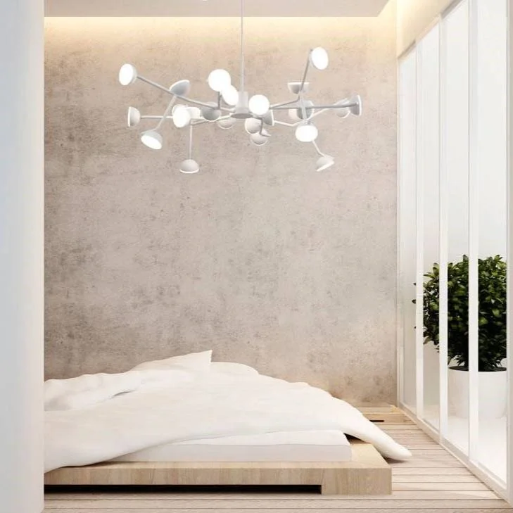Mantra Adn Visilica bela led 100W 7250lm 3000K prečnik 74cm