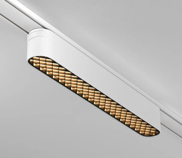 Maytoni BASIS GRID Bela Magnetni Sinski Reflektor