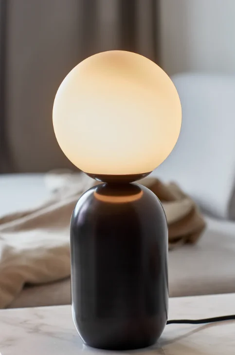 Nordlux Notti stona lampa crna