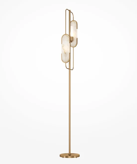 Maytoni Marmo unutrašnja podna lampa mesingana 40W