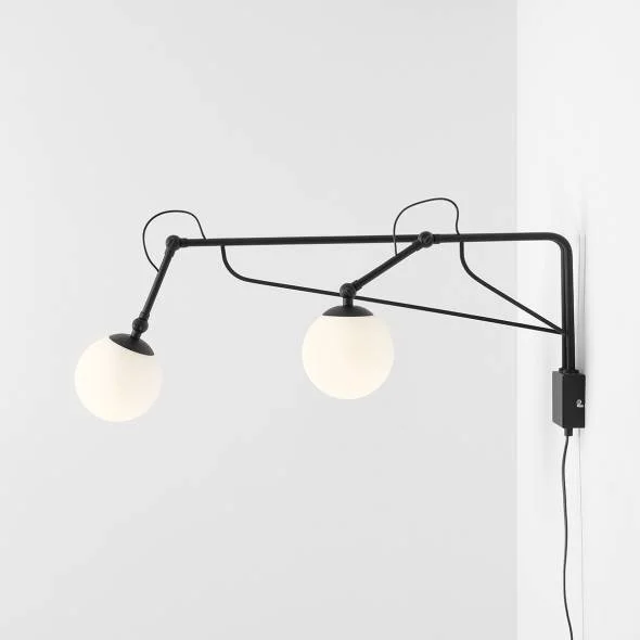 Artera SOHO GLASS 2 Crna Zidna