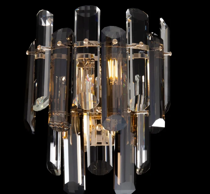 Maytoni Flare unutrašnja zidna lampa zlatna 40W