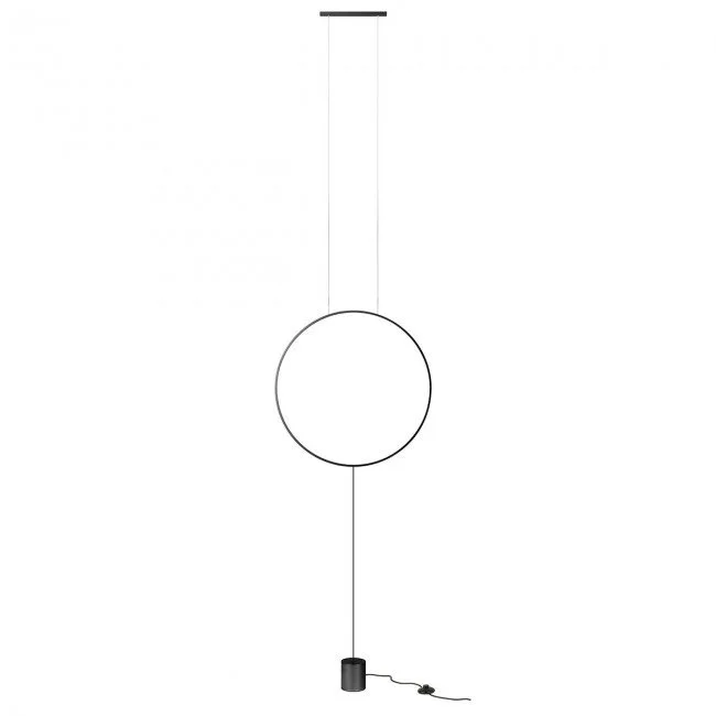 Redo Slick podna lampa mat crna