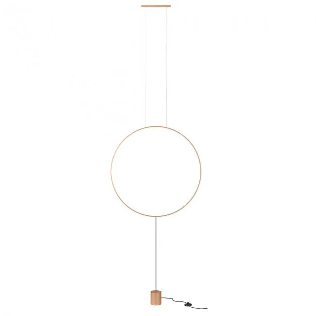 Redo Slick podna lampa mat zlatna