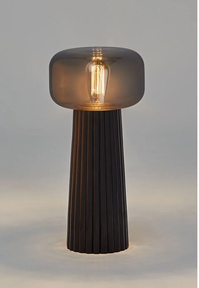 Mantra Faro Stona lampa crna 1xE27 20W prečnik 24cm