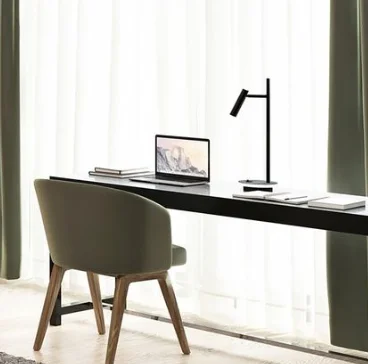 Maytoni Estudo stona lampa crna 3000K 9W
