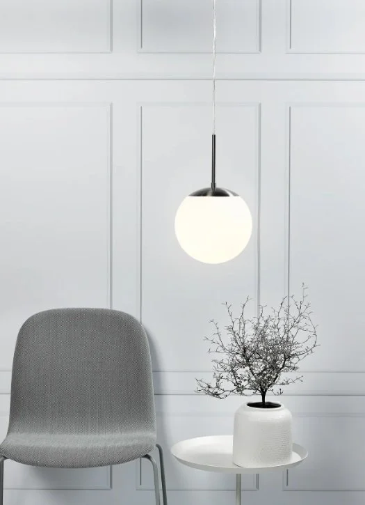 Nordlux Cafe 20 visilica opal bela