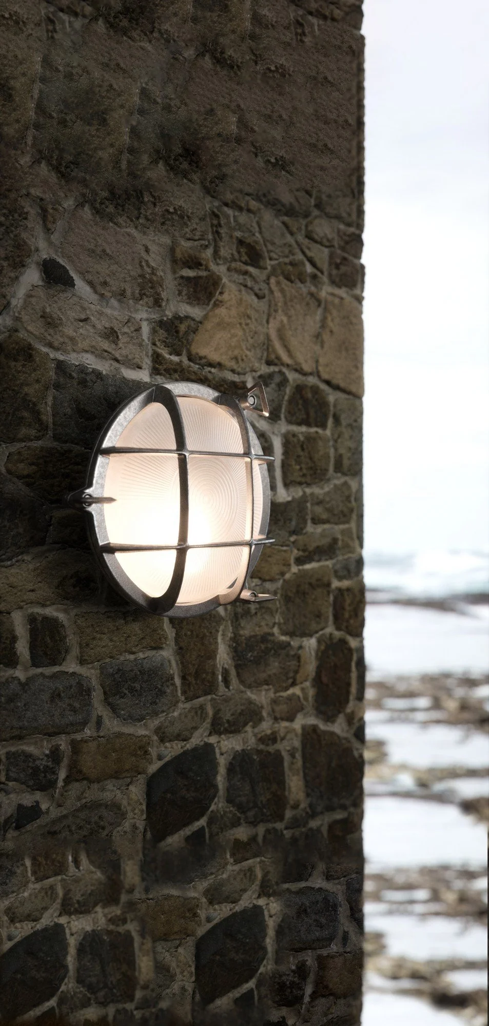 Nordlux Polperro spoljašnja zidna lampa nikl
