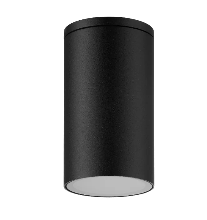 Mantra Kandanchu Plafon lampa crna 1xGU10 10W prečnik 6cm