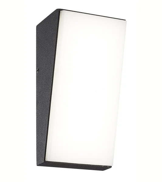 Mantra Solden Fasadna lampa tamno siva led 9W 3000K visina 17.6cm