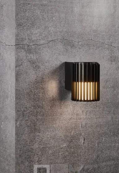 Nordlux Aludra spoljašnja zidna lampa crna
