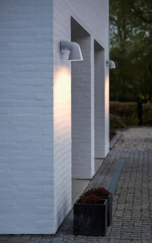 Nordlux Front Single spoljašnja zidna lampa bela