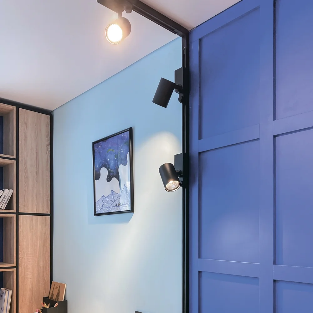 Maytoni Vuoro Trinity trofazni šinski reflektor crni 3000K 10W 24°