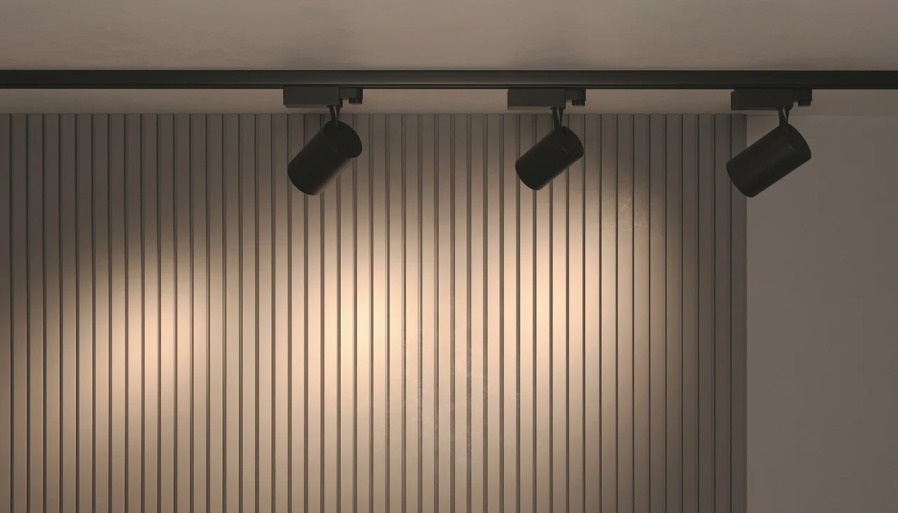 Maytoni Vuoro Trinity trofazni šinski reflektor crni 3000K 26W 24°