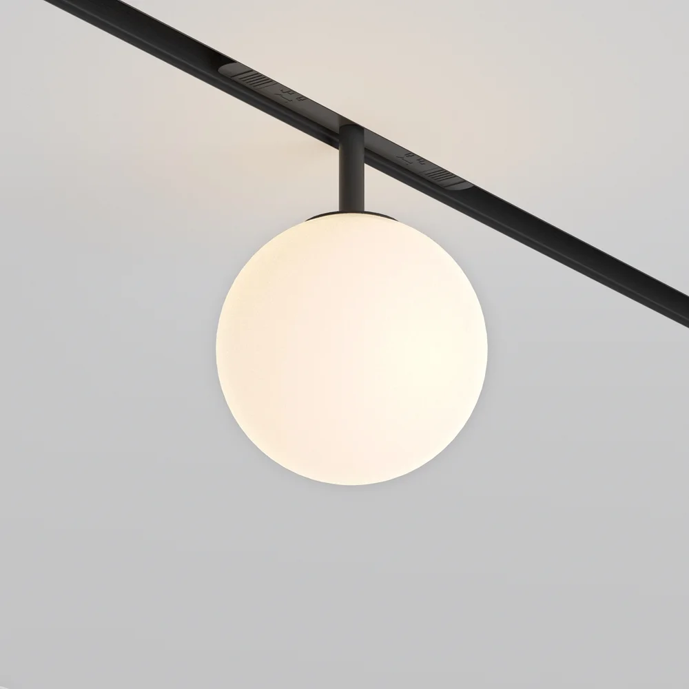 Maytoni Luna Exility magnetni šinski reflektor crni 3000K 5W 360°