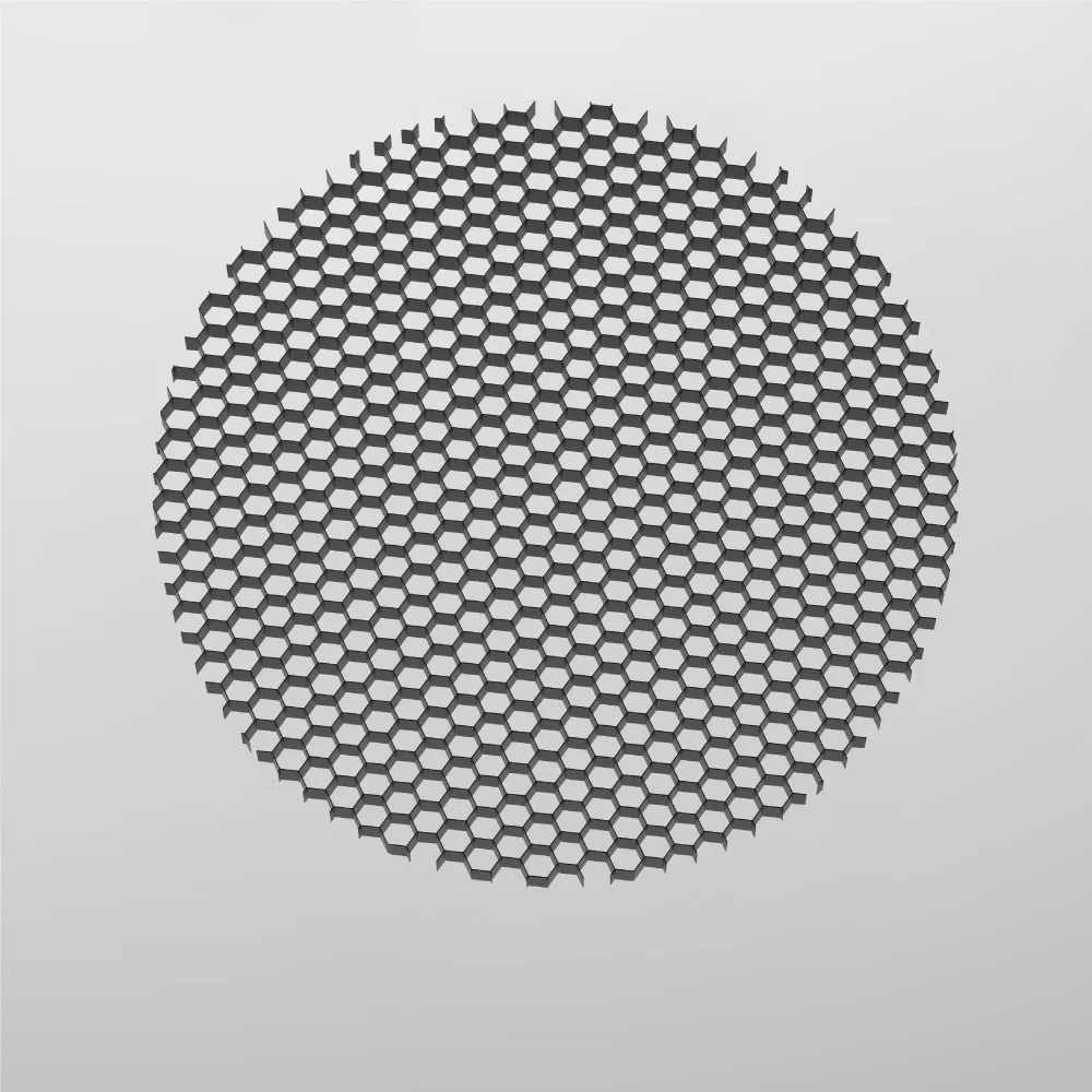 Maytoni Anti-glare filter ugradna rasveta crna HoneyComb ⌀50mm