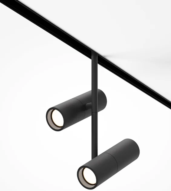 Maytoni Elti Duo Exility magnetni šinski reflektor crni 3000K 24W 36°