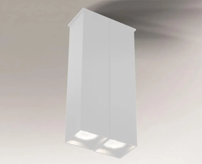 Shilo Toda nadgradna lampa bela (280 mm)