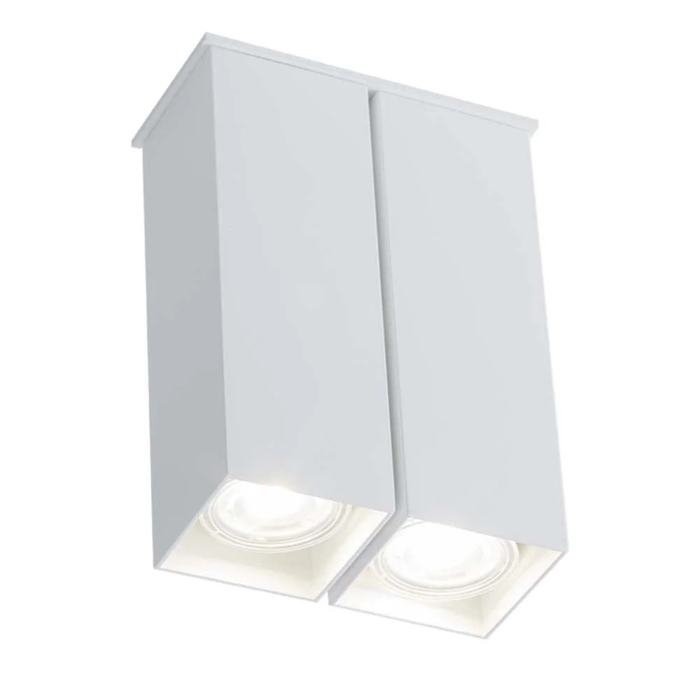 Shilo Toda nadgradna lampa bela (180 mm)
