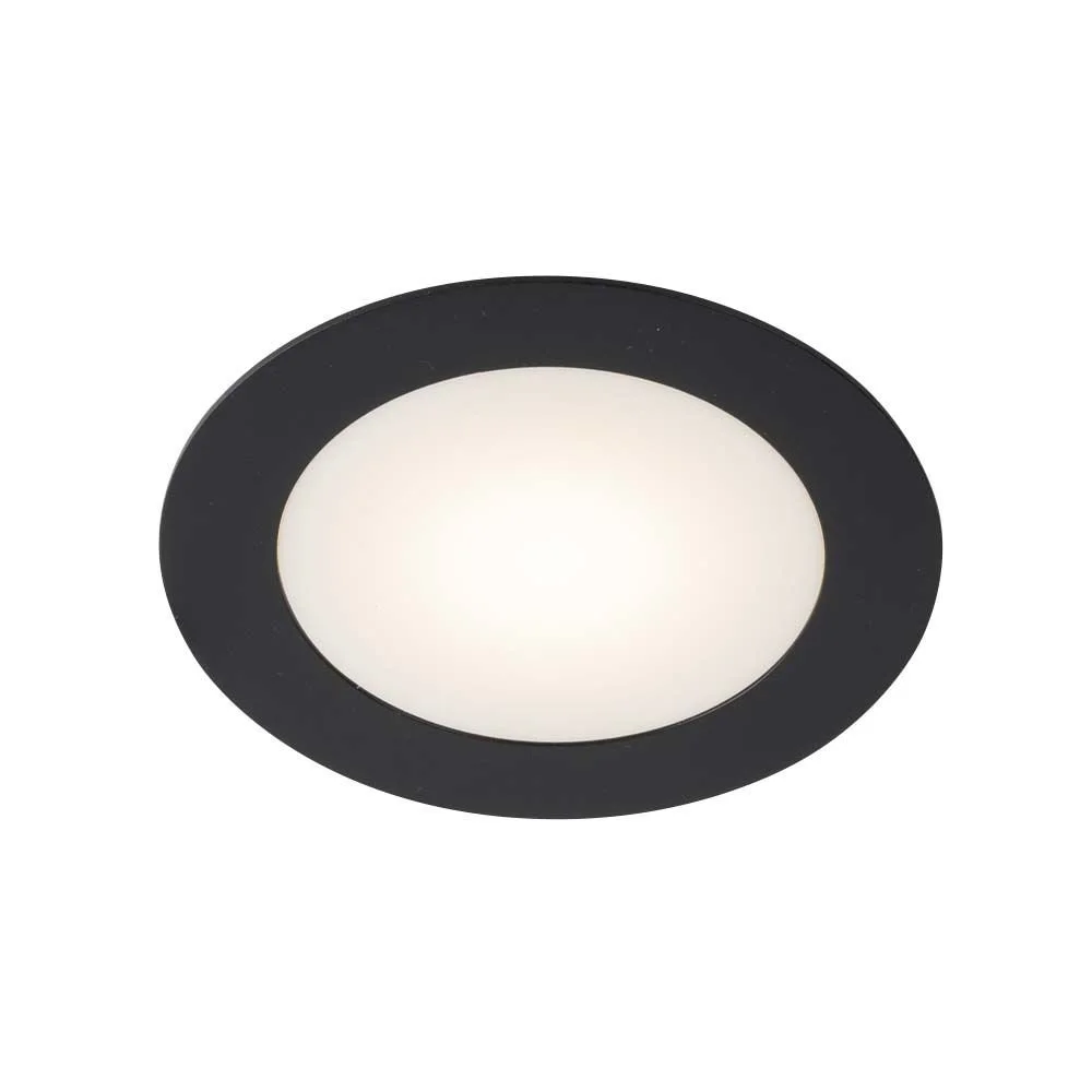 Shilo Tottori IL ugradna lampa crna (130 mm) 3000K