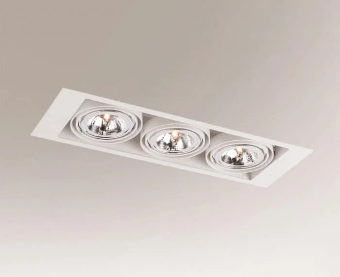 Shilo Muko ugradna lampa bela
