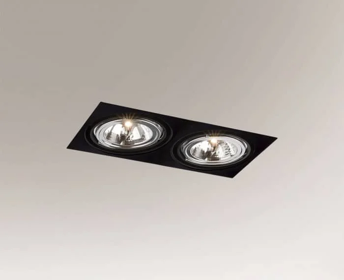 Shilo Komoro ugradna lampa crna