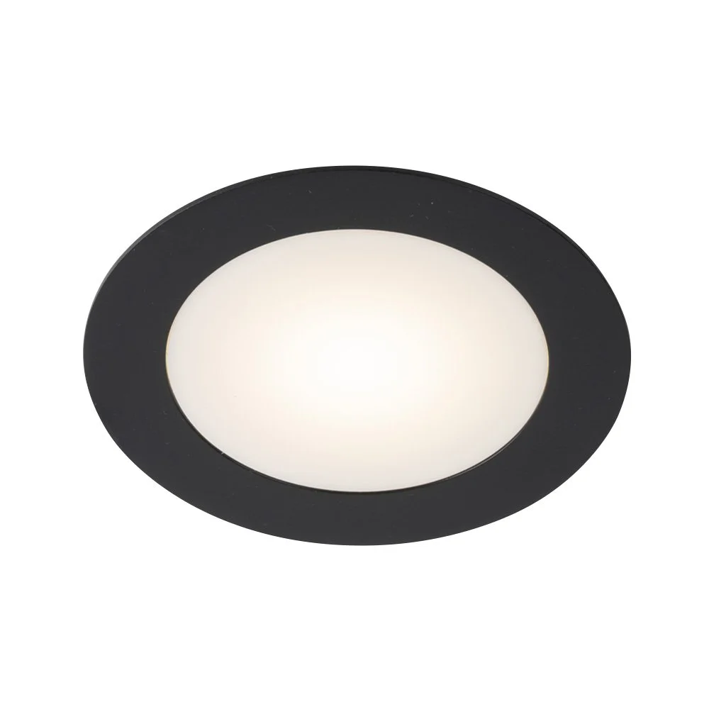 Shilo Tottori IL ugradna lampa crna (130 mm) 4000K