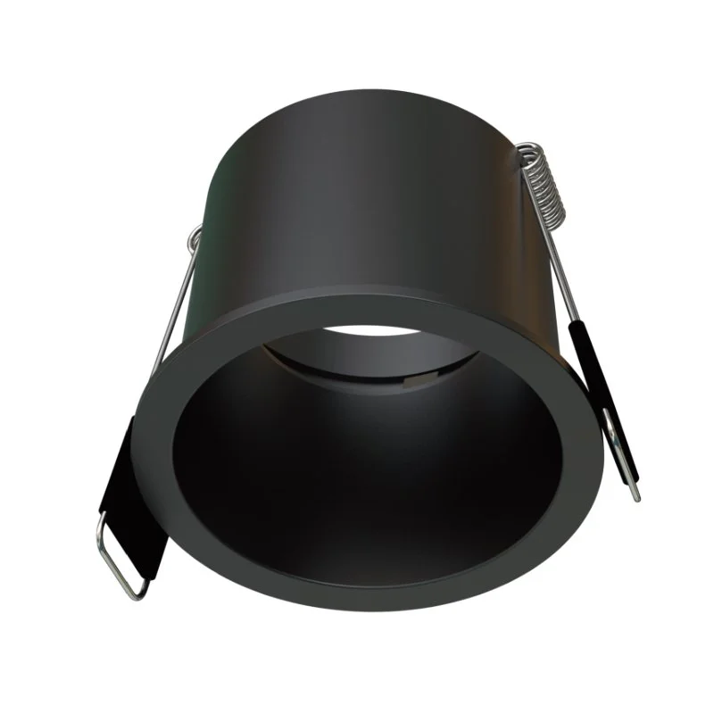 Mantra Malt ugradni spot GU10 crna Ø 8.5cm