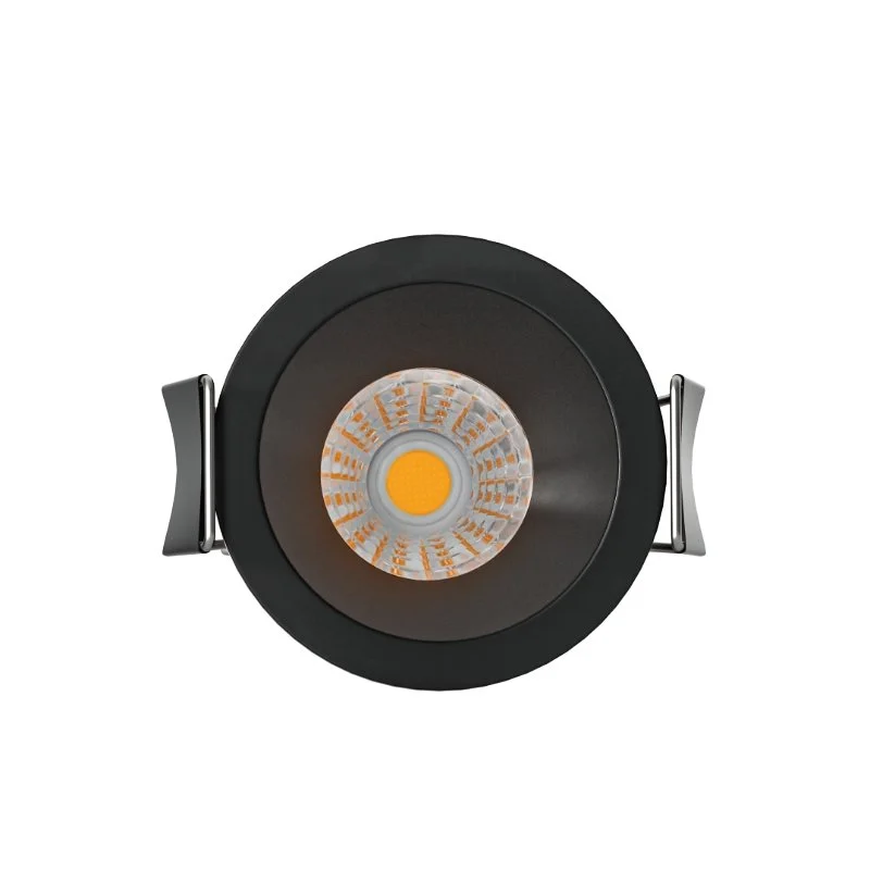 Mantra Cane ugradni spot LED 3W 3000K crna Ø 4cm