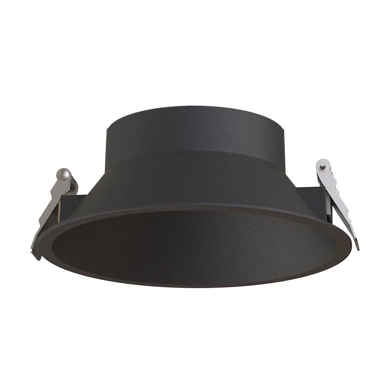 Mantra Sunset ugradni LED spot 20/30W sa okvirom crna Ø 17cm