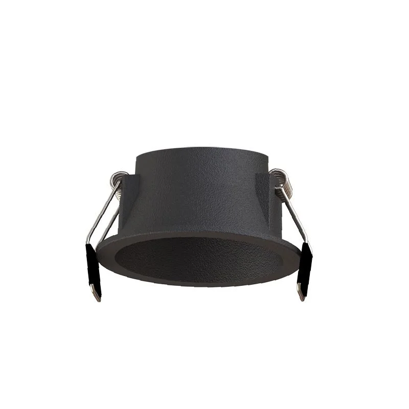 Mantra Sunset ugradni LED spot 6W sa okvirom crna Ø 7cm