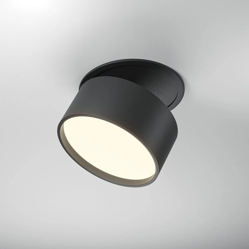 Maytoni Onda ugradna rasveta crna 12W