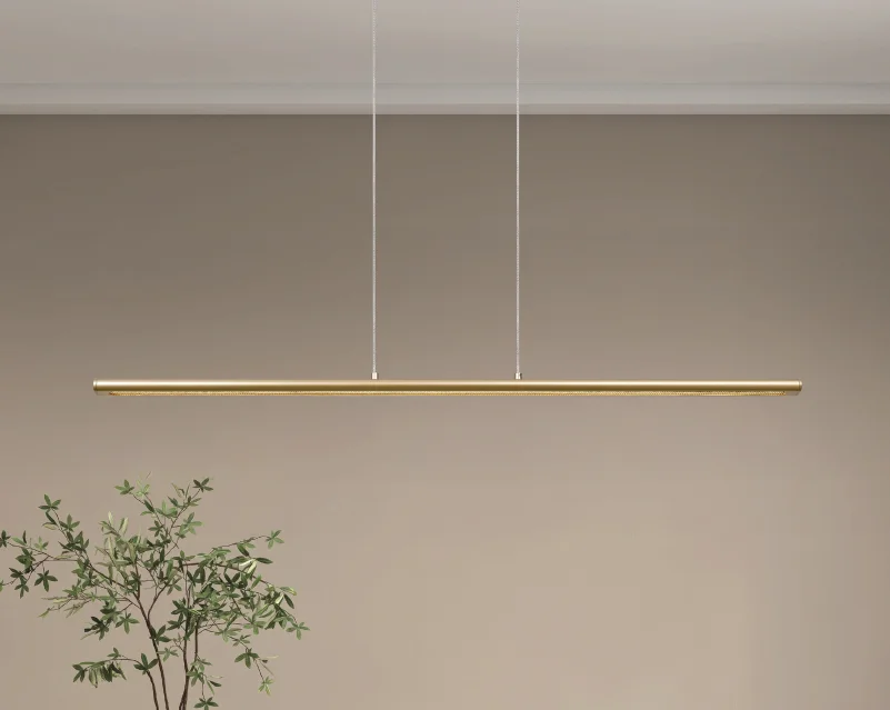 Mantra Lineal tehnička visilica led 38W 3000K zlatna