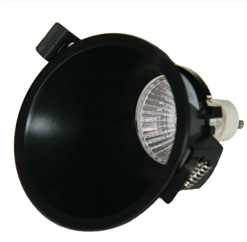 Mantra Lamborjini Ugradna lampa crna 1xGU10 12W 7cm