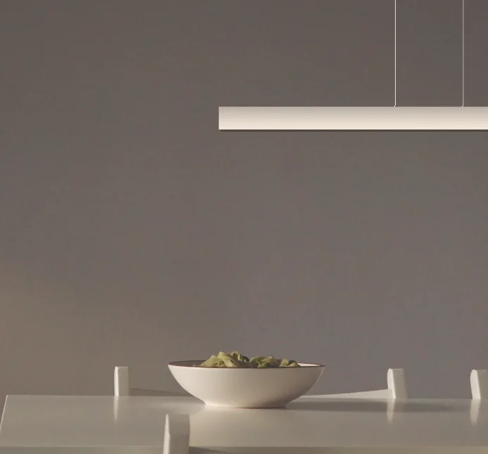 Mantra Hanok linearna lampa LED 38W 3000K 110° bela