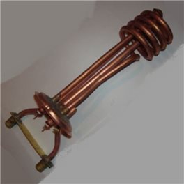 GREJAČ BOJLERA 2000w PRIRUBNICA fi 95mm BAKARNI fi8.1mm NOVI TIP 5L NISKOMONTAŽNI SA CEVIMA GORENJE TIKI / METALAC