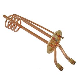 GREJAČ BOJLERA 2000w PRIRUBNICA fi105mm NISKOMONTAŽNI BAKARNI fi6.5mm 10L MAGNOHROM KRALJEVO