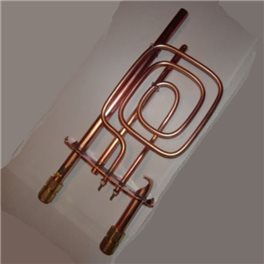 GREJAČ BOJLERA 2000w PRIRUBNICA 145x45mm BAKARNI fi6.5mm 5L TIKI