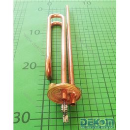 GREJAČ BOJLERA 2000w PRIRUBNICA fi48mm BAKARNI fi6.5mm (PROPUŠTEN GREJAČ) 50/80L ARISTON