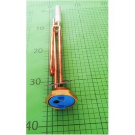 GREJAČ BOJLERA 2000w PRIRUBNICA 5/4c SA ANODOM I SONDOM BAKARNI fi8.1mm ISEA DUŽINA 370mm