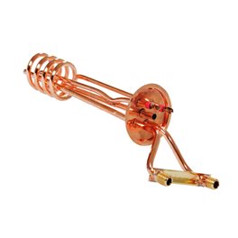 GREJAČ BOJLERA 2000w PRIRUBNICA BAKARNA ř95mm BAK. ř8.1mm NOVI TIP 10L NISKOMONTAŽNI GORENJE TIKI METALAC