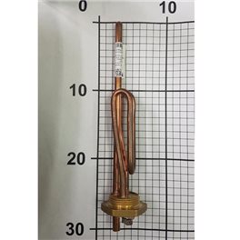 GREJAČ BOJLERA 2000w PRIRUBNICA 5/4c SA SONDOM BAKARNI fi8.1mm DUŽINA 300mm GOLD LEON 10L