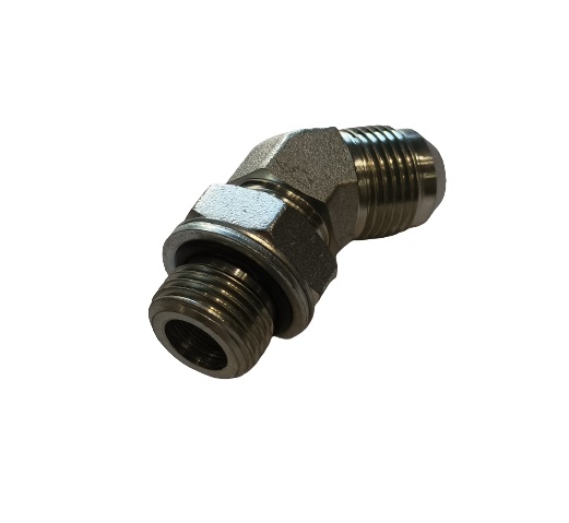Reducir ugao 45° 1 5/16x12 - G 3/4 - muški JIC 74 - BSP oring