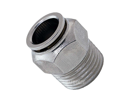 XMPC10-G-1/8 - Metalni pneumatski pravi priključak