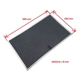 FILTER ASPIRATORA METALNI 486x286x8mm UNIVERZALNI